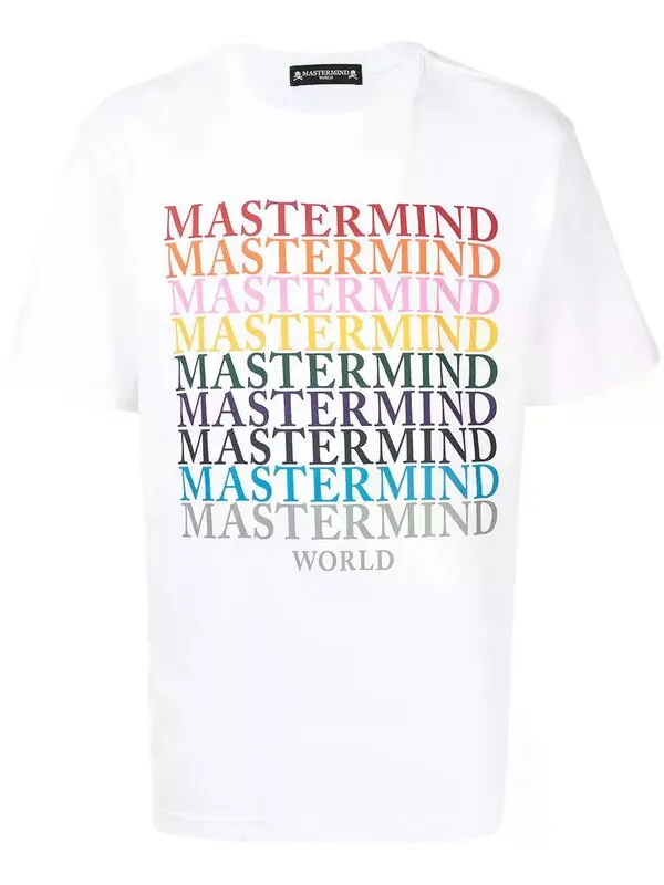 MASTERMIND WORLD Skull Logo-print Cotton T-shirt - White