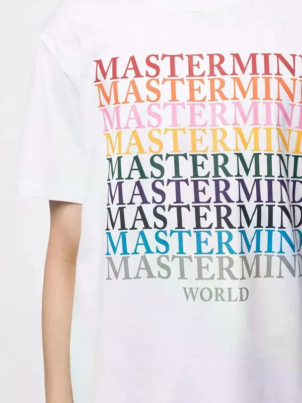 MASTERMIND WORLD Skull Logo-print Cotton T-shirt - White