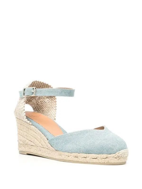 CastaÑer 70mm Chiarita Wedge Espadrilles