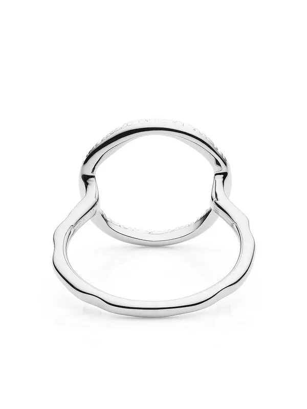 Monica Vinader Riva Circle Diamond Ring