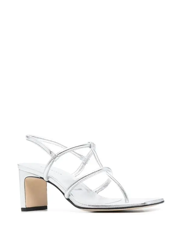 DORA TEYMUR Heeled Thong Sandals