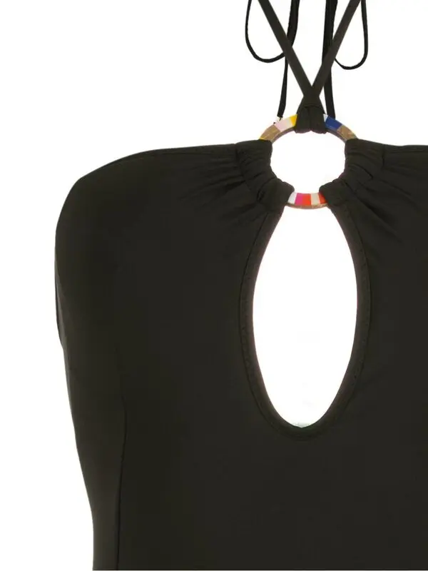 AMIR SLAMA Ring-detail One-piece Swimsuit