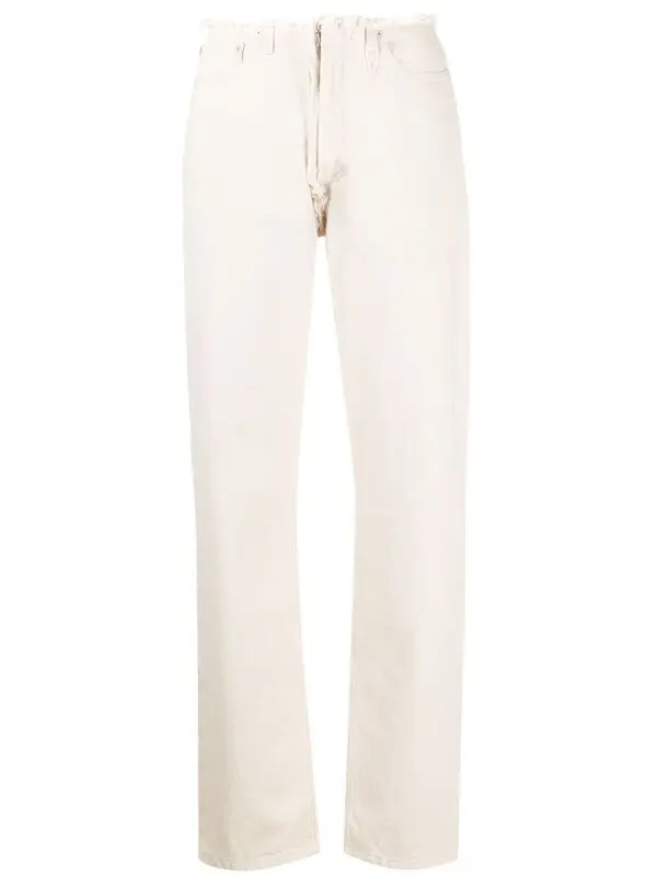 MAISON MARGIELA Frayed Straight-leg Jeans