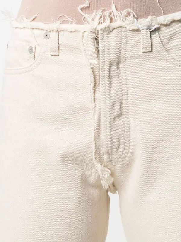 MAISON MARGIELA Frayed Straight-leg Jeans