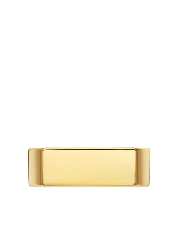 Monica Vinader Signature Wide Ring - Gold