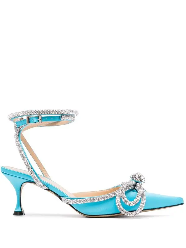 Mach & Mach Crystal-embellished Pumps