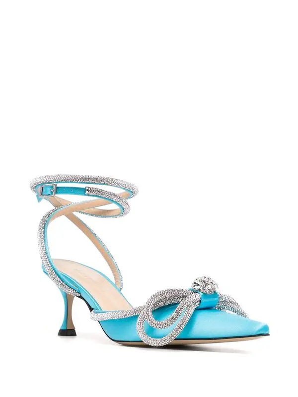 Mach & Mach Crystal-embellished Pumps
