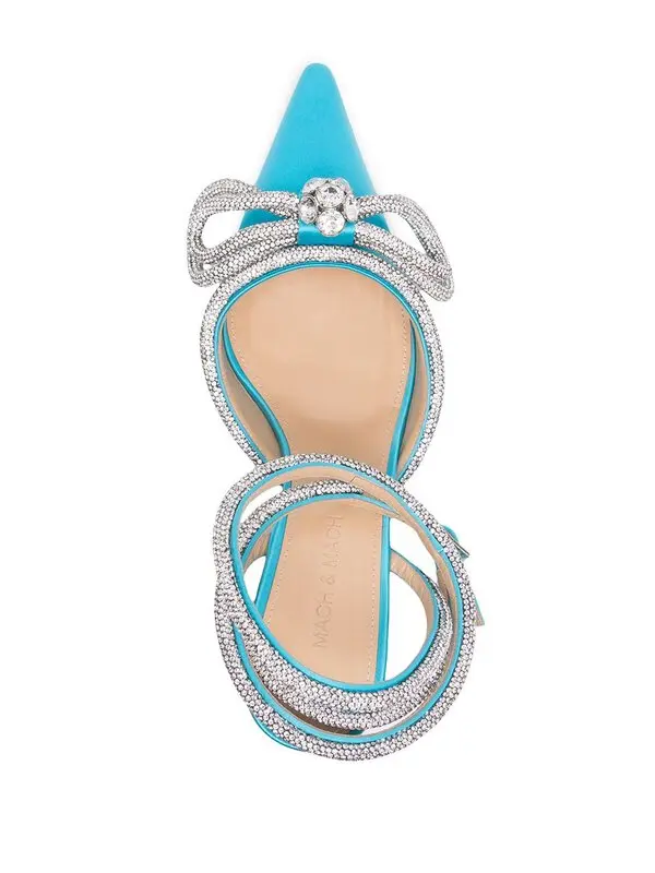 Mach & Mach Crystal-embellished Pumps