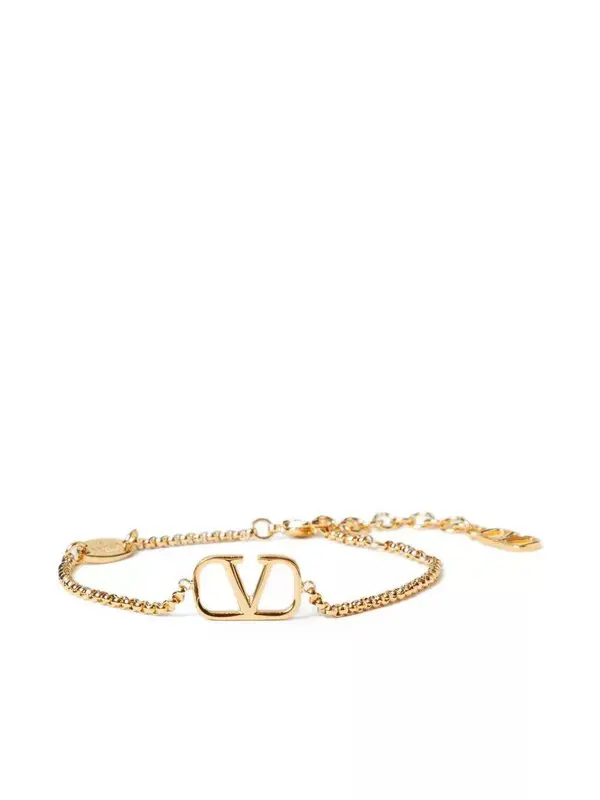 Valentino Garavani Vlogo Signature Chain Bracelet - Gold