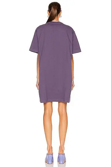 purple oversized t shirt dress Oversized Ganado T-shirt Dress  Qayro