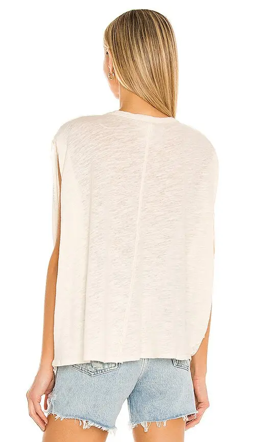 Free People Feelin It Tee In Ivory