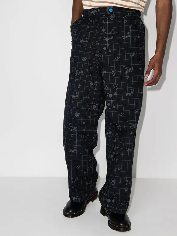 UNDERCOVERISM Check-pattern Trousers