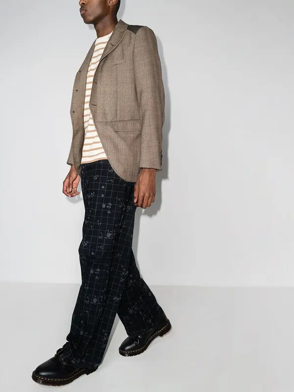 UNDERCOVERISM Check-pattern Trousers