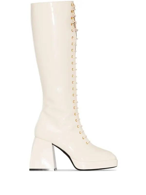 NODALETO Bulla Ward 85mm Knee-high Boots