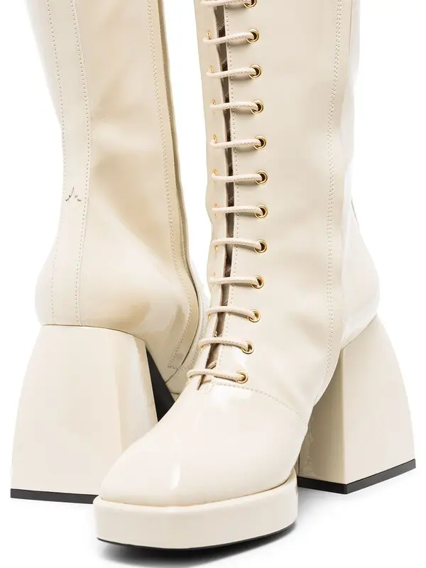 NODALETO Bulla Ward 85mm Knee-high Boots