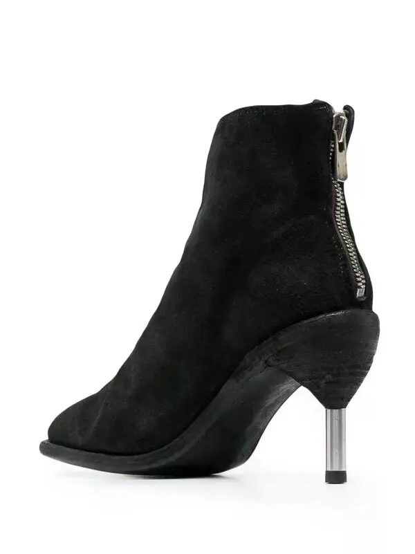Guidi Metal-heel Suede Boots
