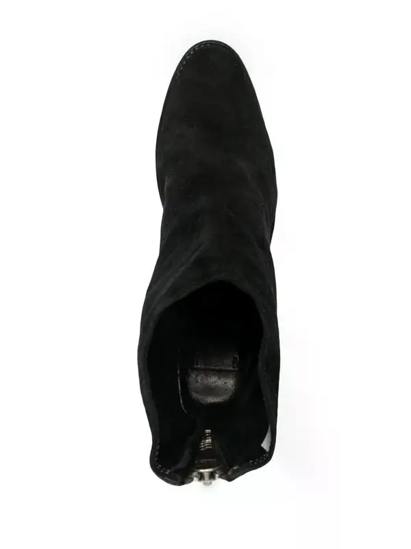 Guidi Metal-heel Suede Boots
