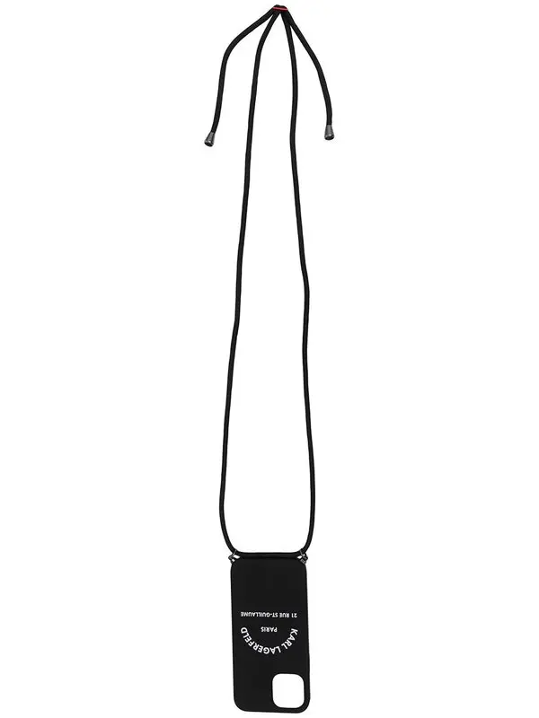 Karl Lagerfeld Rue St-guillaume Iphone 12/12 Pro Neck-strap Case