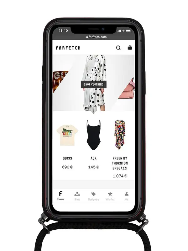 Karl Lagerfeld Rue St-guillaume Iphone 12/12 Pro Neck-strap Case
