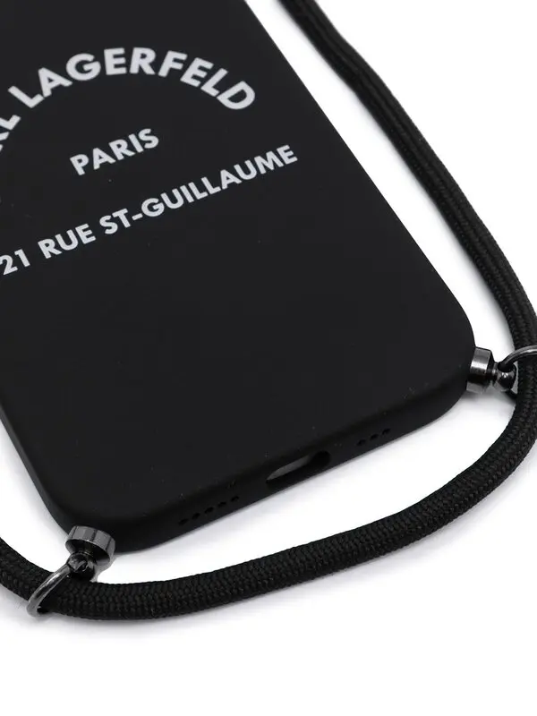 Karl Lagerfeld Rue St-guillaume Iphone 12/12 Pro Neck-strap Case