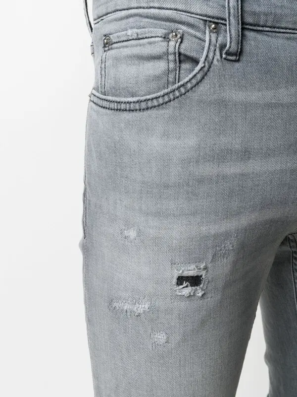 DEPARTMENT 5 Distressed Slim-leg Jeans