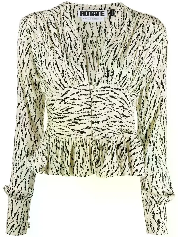 ROTATE BY BIRGER CHRISTENSEN Long-sleeved Blouse