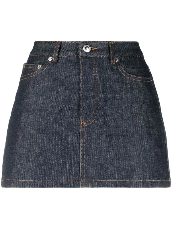 A.p.c. Denim Skirt - Blue