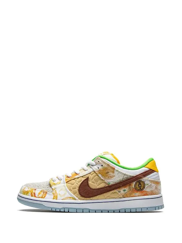 Nike Sb Dunk Low Street Hawker Sneakers - Neutrals