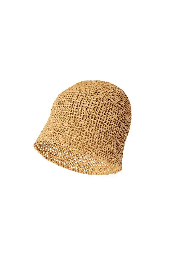 Rosetta Getty Crocheted Bucket Hat