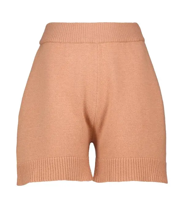 THE FRANKIE SHOP Juno Wool-blend Shorts