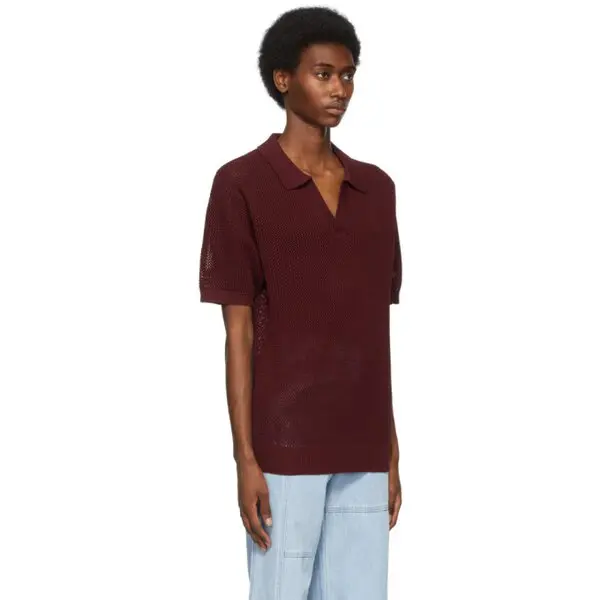 Stussy Cable knit polo 中田圭介着用 stussy cable knit polo ケーブルニットポロの通販 by りょう's shop