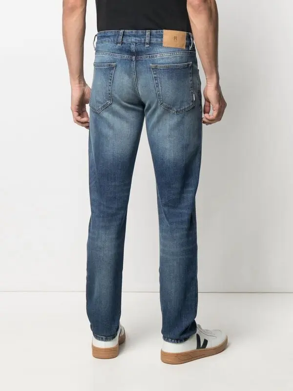 PT TORINO Low-rise Straight-leg Jeans