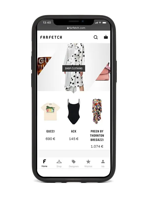 Prada Iphone 12 Mini Logo Case - White | Editorialist