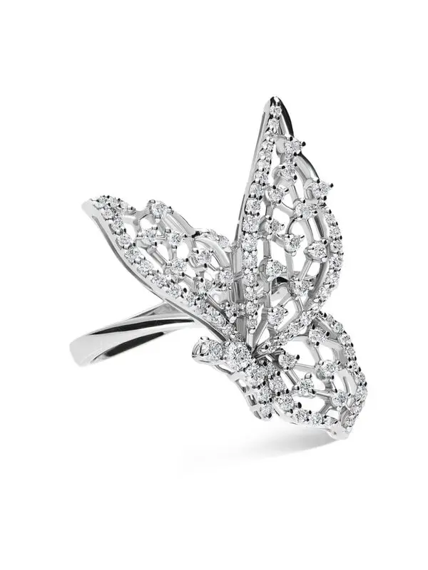 LEO PIZZO 18kt White Gold Diamond Ring