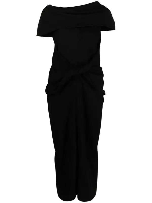 AMBUSH Asymmetric Mid-length Dress