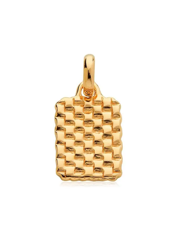 Monica Vinader Heirloom Pendant Charm - Gold
