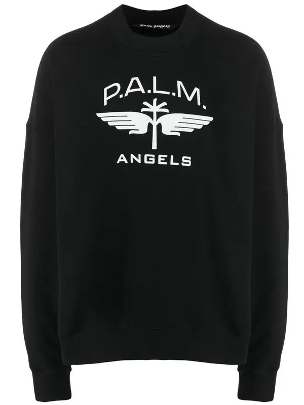 Palm Angels Logo-print Sweatshirt