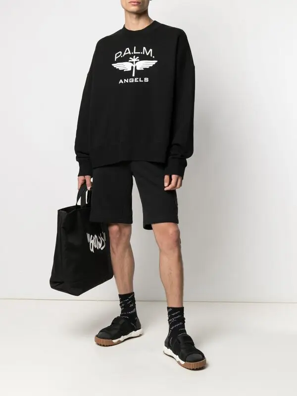 Palm Angels Logo-print Sweatshirt