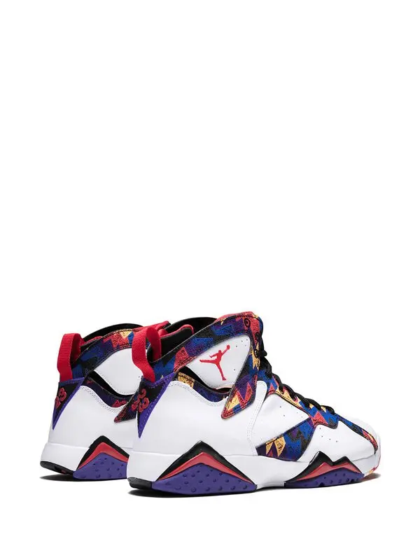 JORDAN Air 7 Retro High-top Sneakers - White