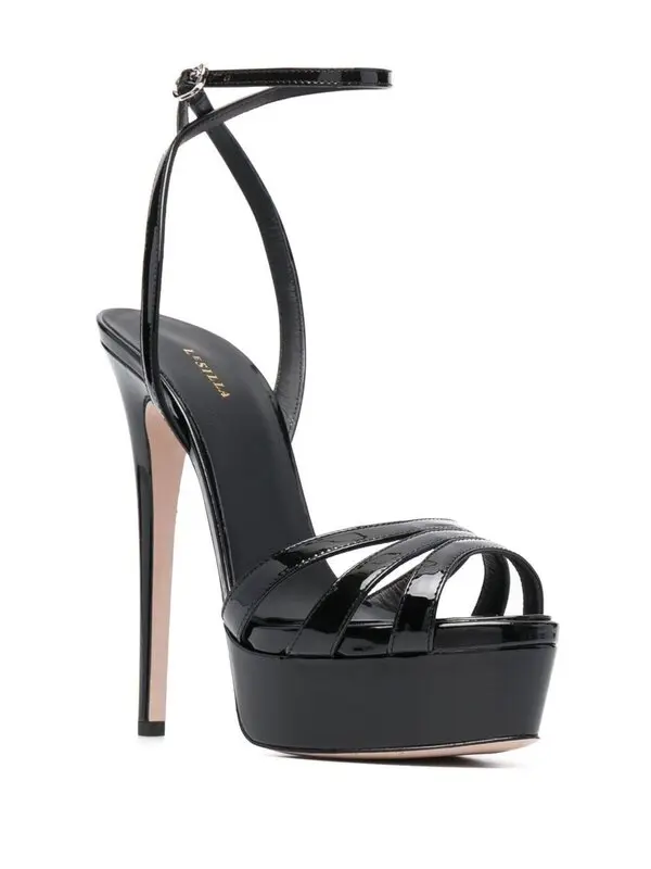 LE SILLA Lola Open-toe Sandals - Black