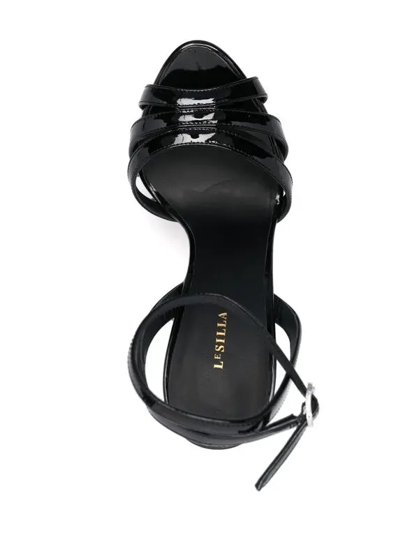 LE SILLA Lola Open-toe Sandals - Black