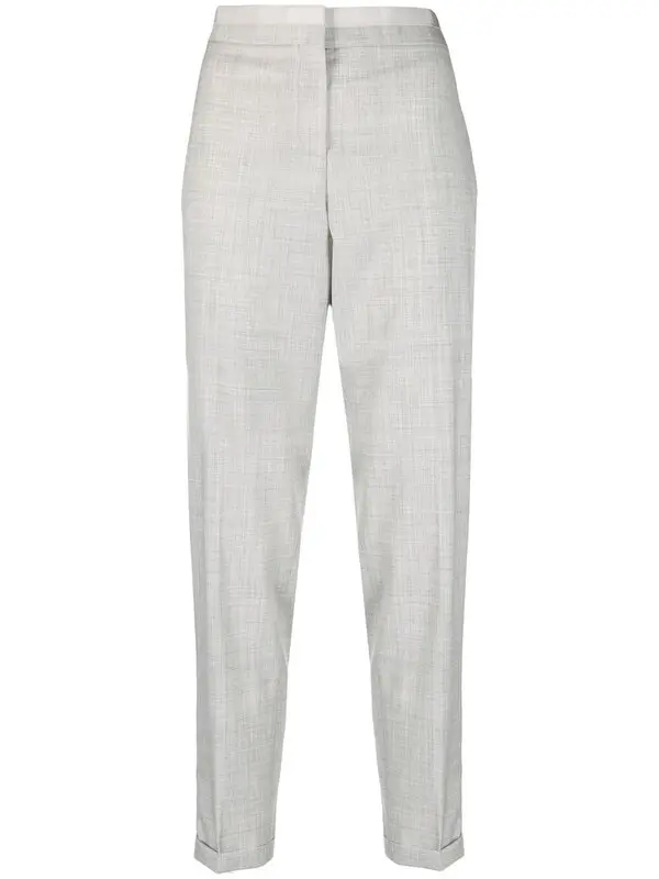 Fabiana Filippi Virgin Wool Tapered Trousers