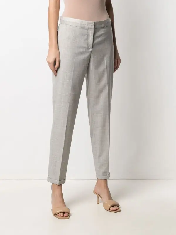 Fabiana Filippi Virgin Wool Tapered Trousers