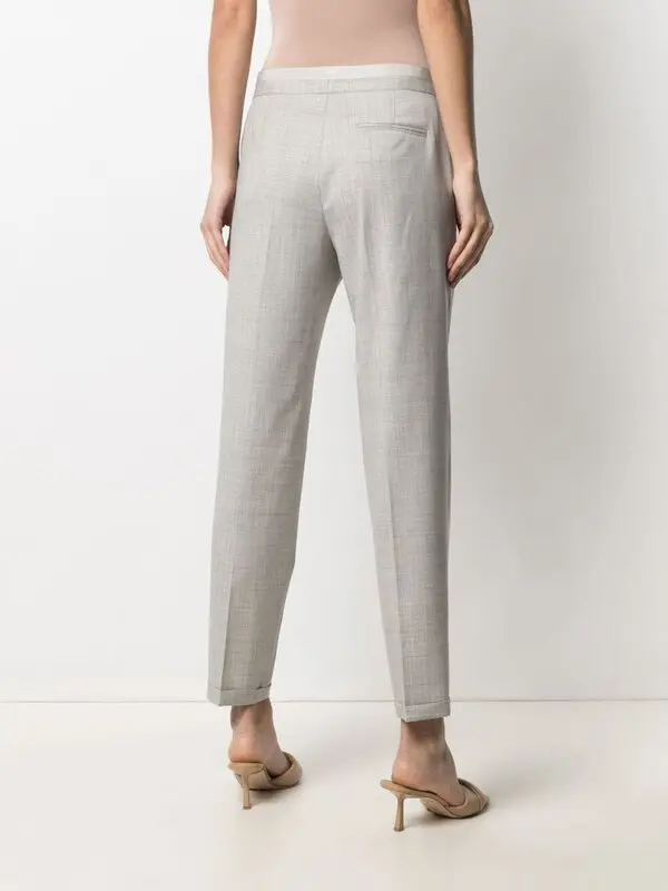 Fabiana Filippi Virgin Wool Tapered Trousers