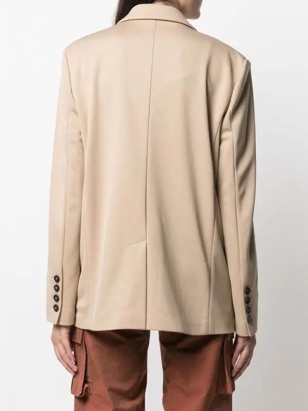 Palm Angels Stripe-detail Single-breasted Blazer
