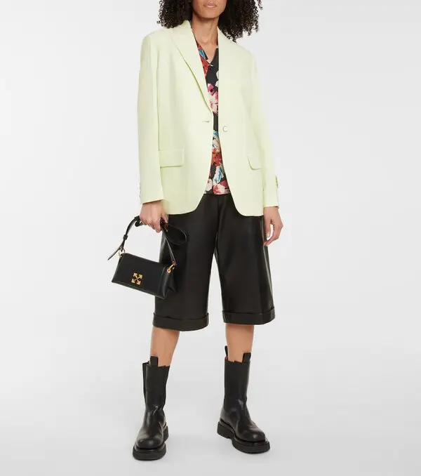 Off-White Single-breasted Cady Blazer