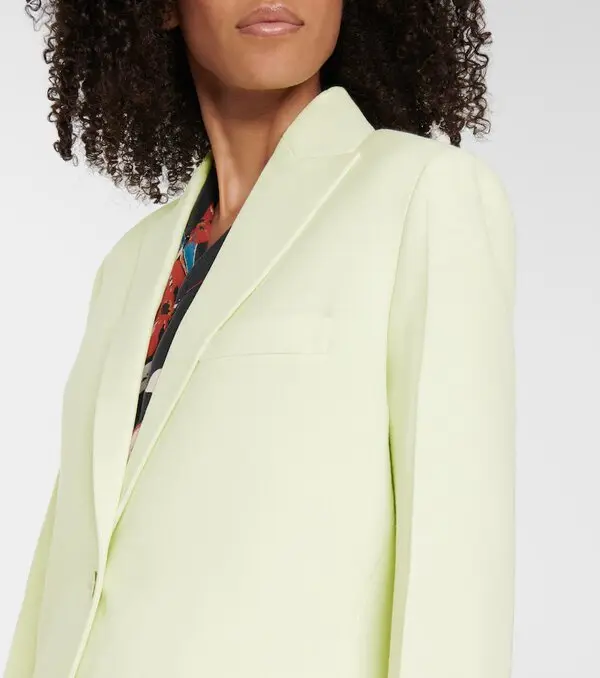 Off-White Single-breasted Cady Blazer