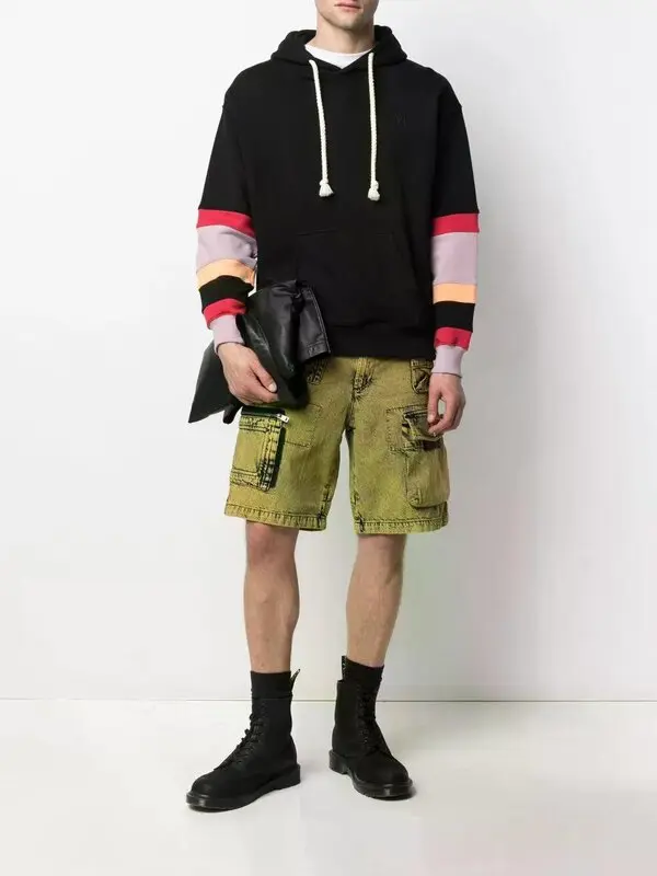 DIESEL® Overdyed Denim Cargo Shorts