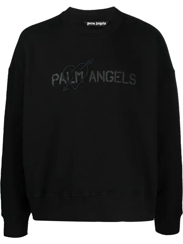 Palm Angels Logo-print Sweatshirt