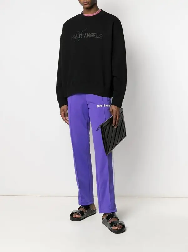 Palm Angels Logo-print Sweatshirt